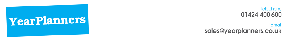 Planners with adverts – Year planner printers – 2017 Wall planners A1 ...